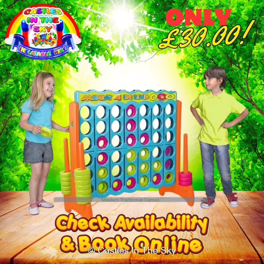 Hasbro Giant Connect 4 - Bouncy Castle Hire Gloucester,softplay ...